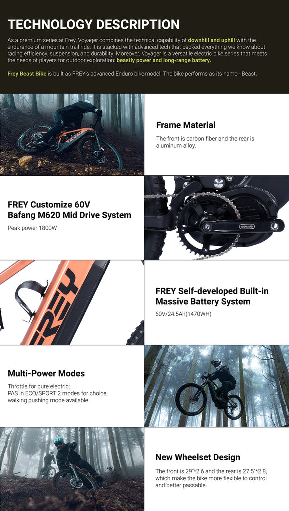 Frey EX Pro Dual Battery eMTB – Urban eBikes