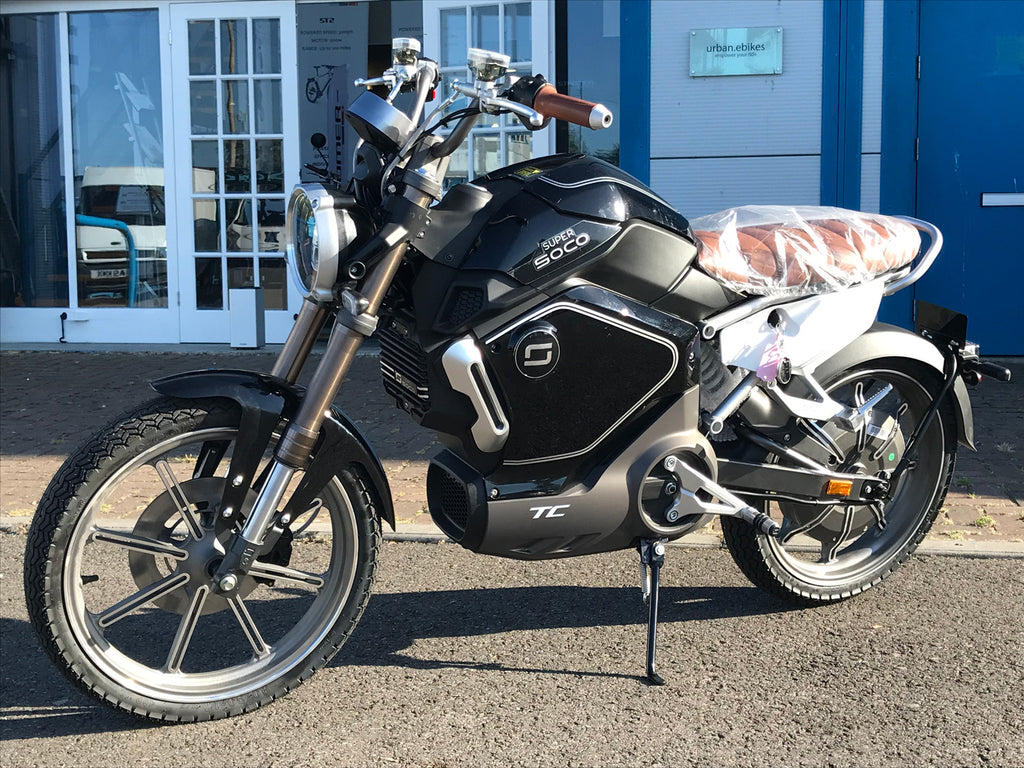 Super Soco TC 1500 - 28mph Electric Moped – Urban eBikes